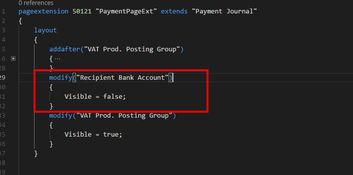 How to modify standard page layout using extension – Ammolh Saallvi Blog