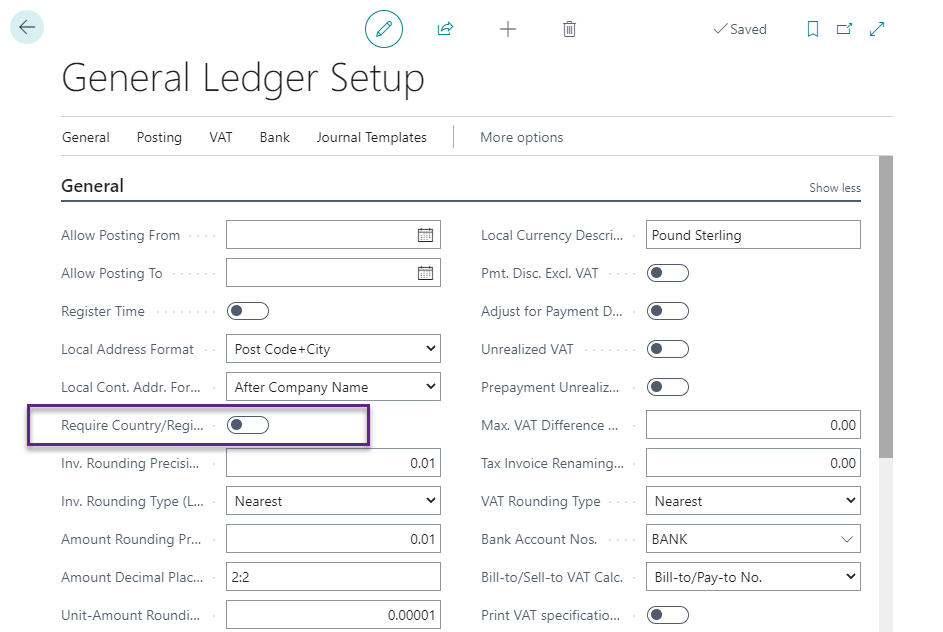 Address Control in Business Central. – Ammolh Saallvi Blog