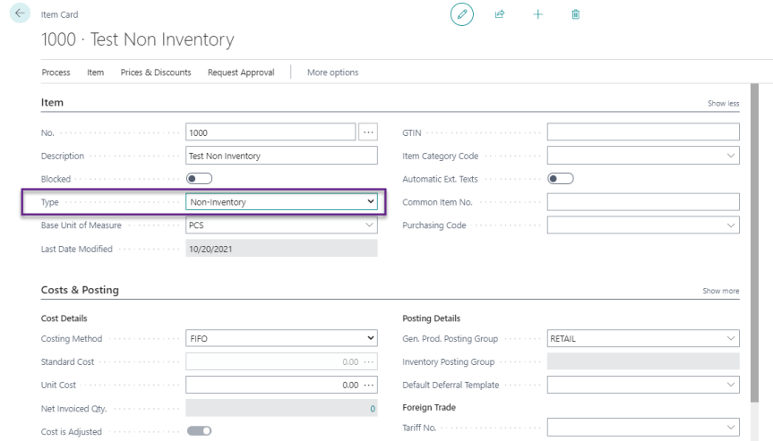 Non-Inventory Items and Locations – Ammolh Saallvi Blog