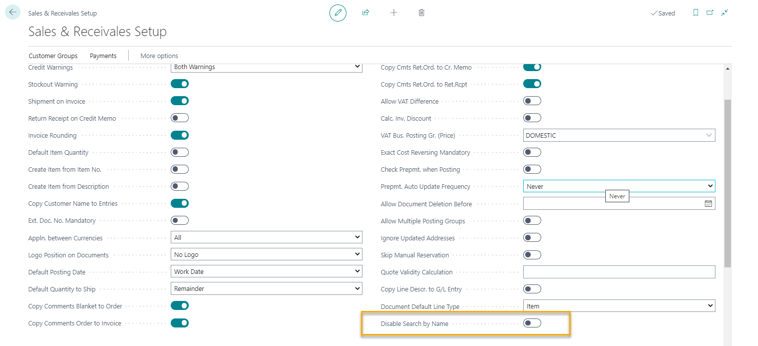 How to change Customer Name on Open Sales Order in business central ...